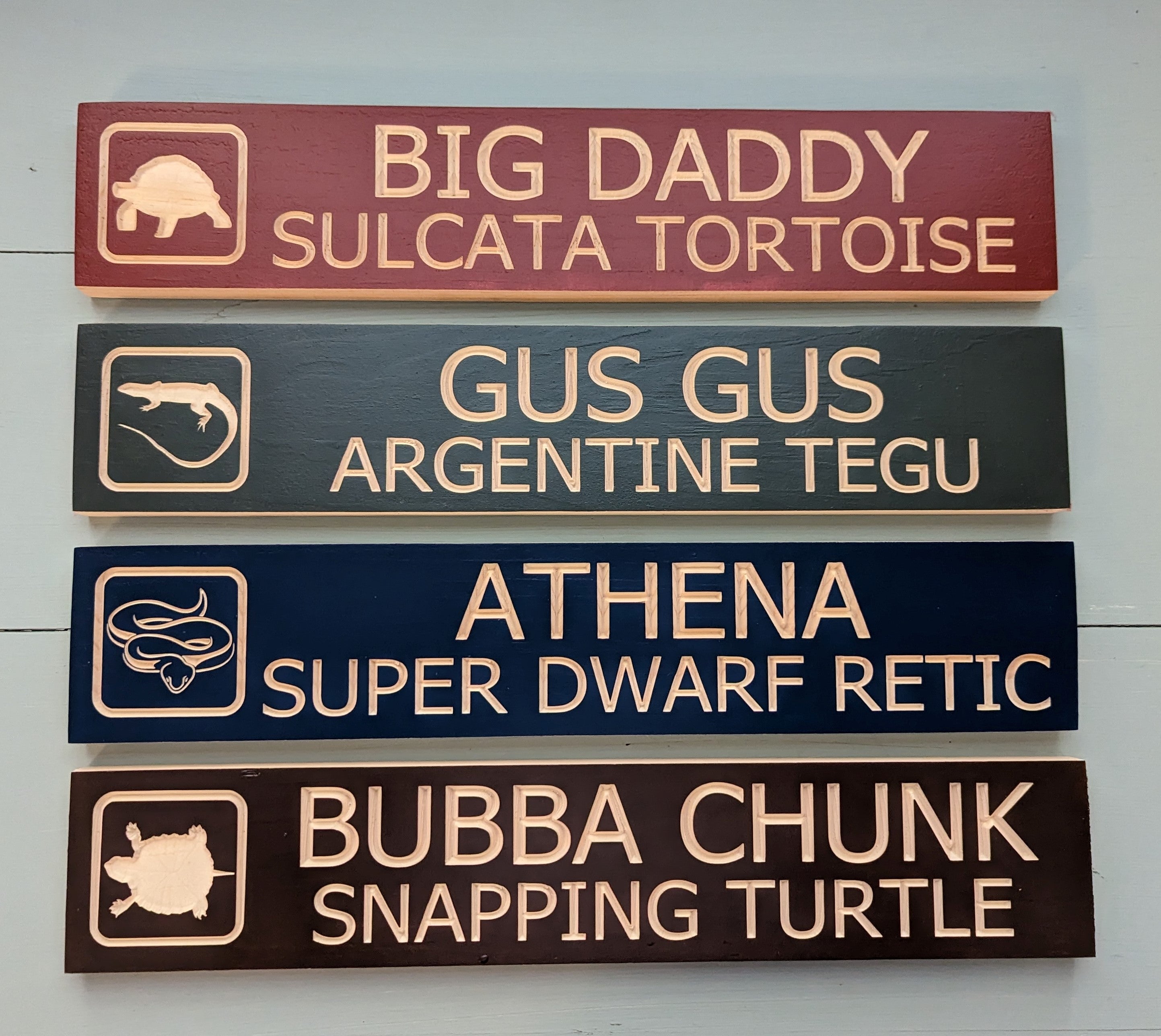 Trail Sign Engraved in Wood – Riverside Creations NB